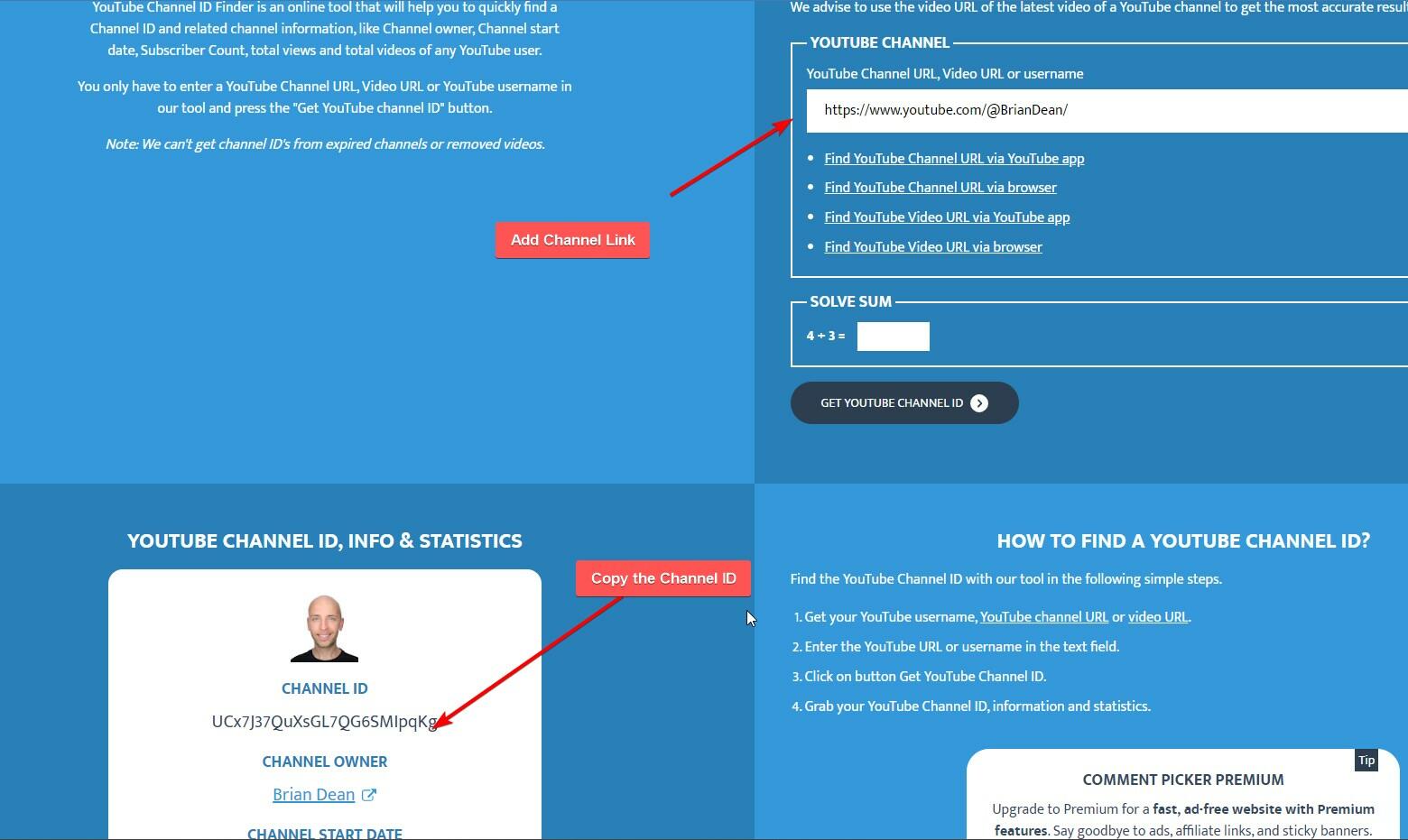 How to Extract all YouTube Channel Video Links to Google Sheet for FREE ...