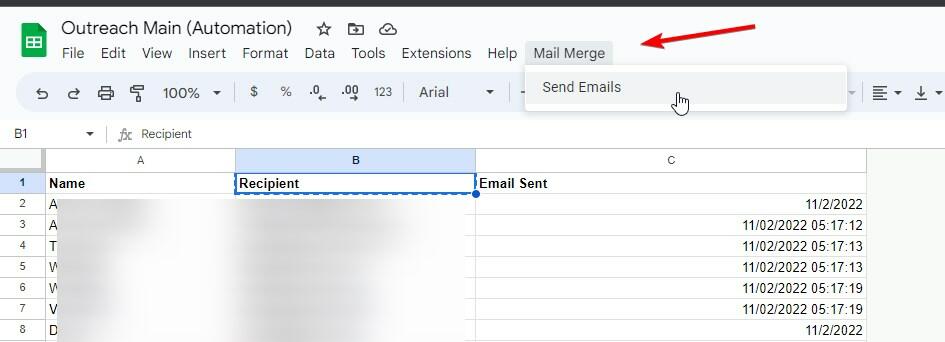 How to Bulk Send Emails in Gmail using Sheets for FREE [GMass ...
