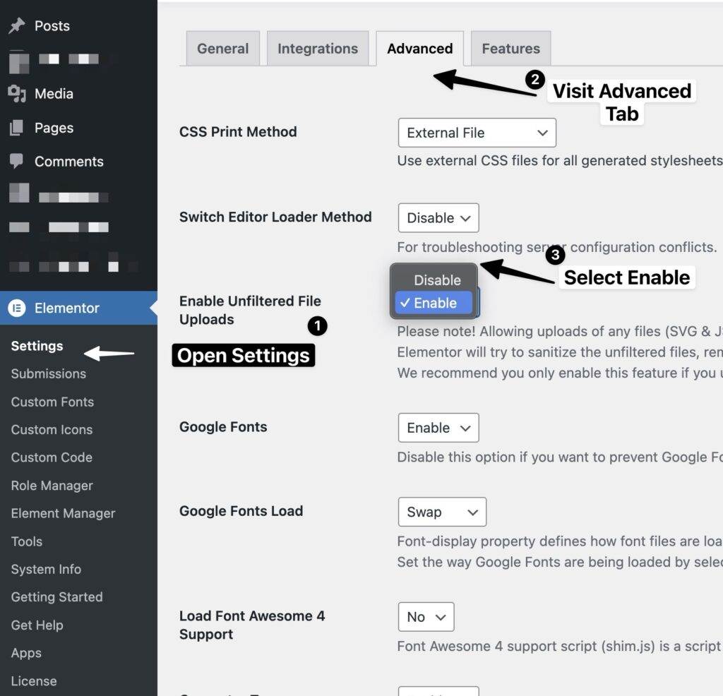 [SOLVED] How to Fix Elementor Custom Upload SVG not Showing? (Unable to Upload SVG) - Aditya R ...
